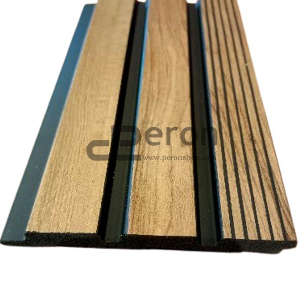 Pvc Duvar Profili - Siyah & Meşe – PeronShop
