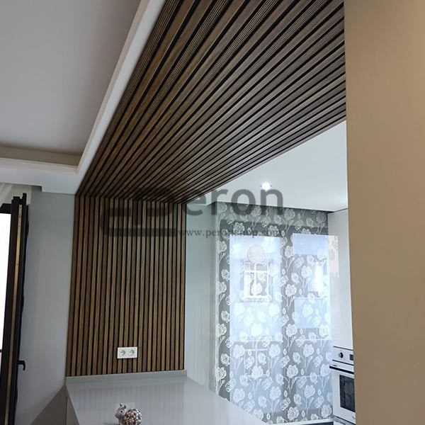 Pvc Duvar Profili - Siyah & Meşe – PeronShop